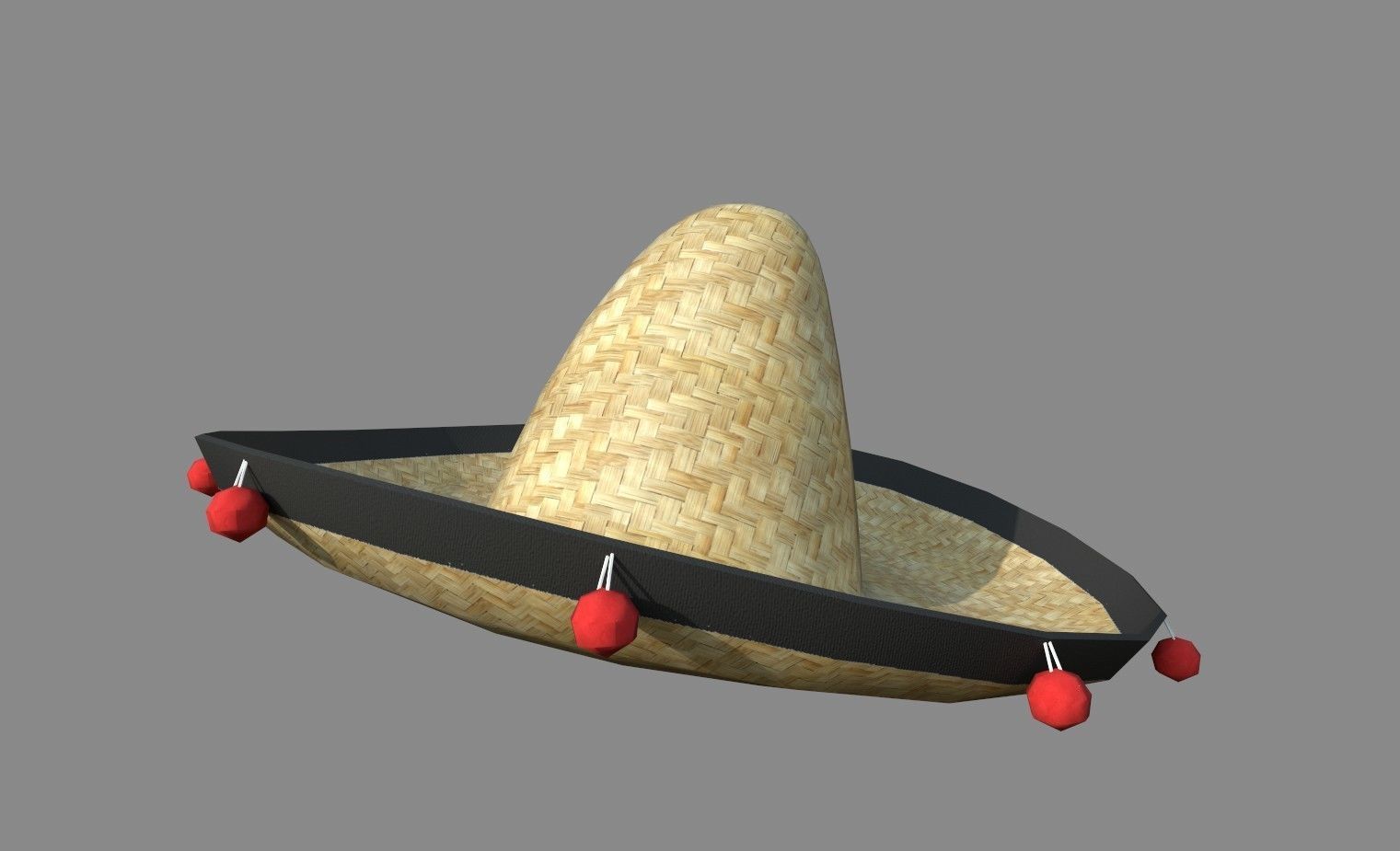 3D model Sombrero 3D model VR / AR / low-poly | CGTrader