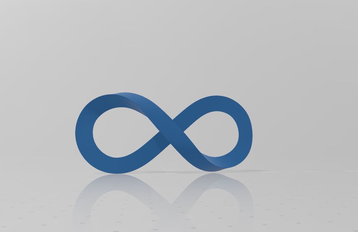 Infinity Symbol 3D model | CGTrader