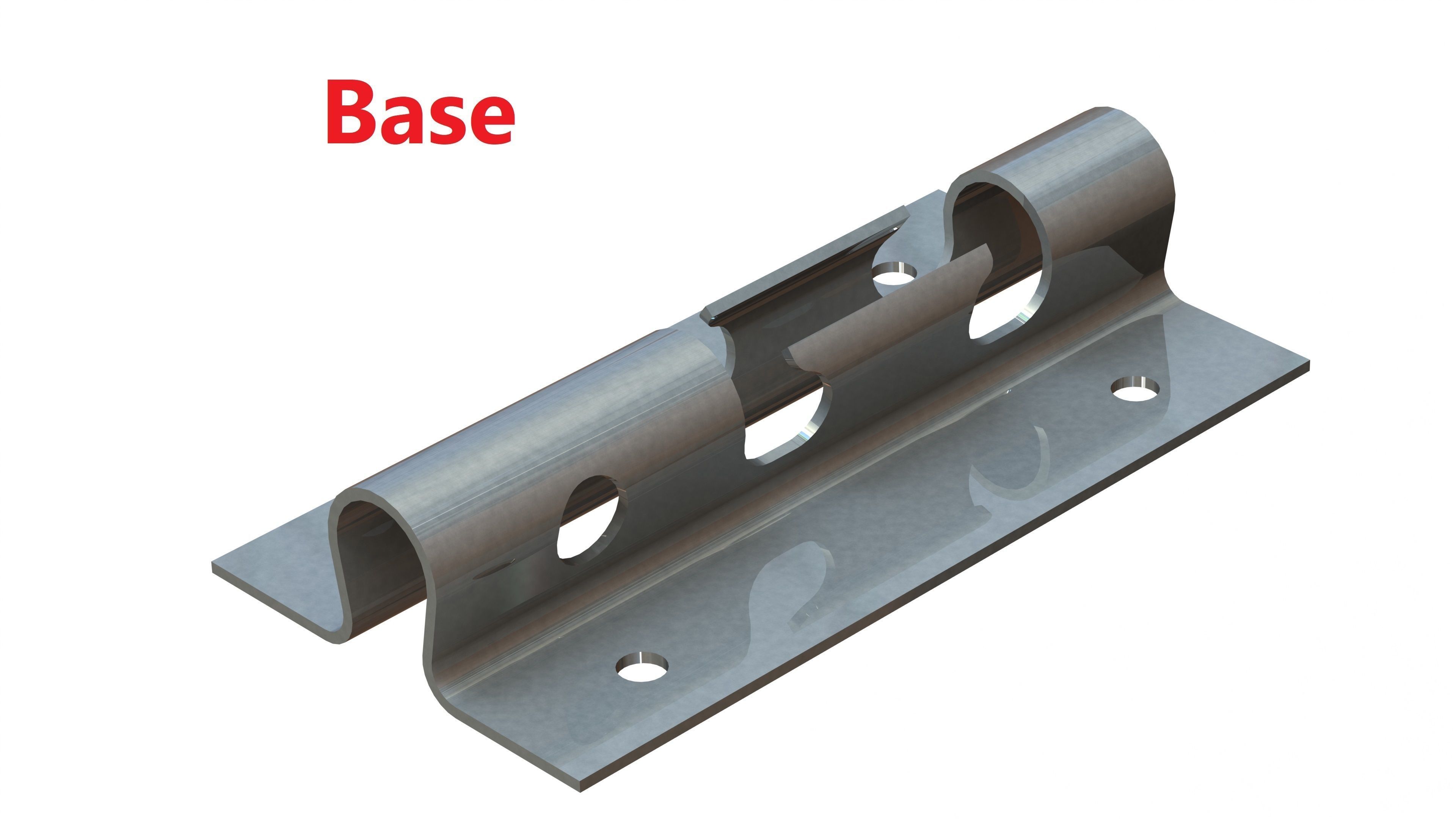 Sliding Lock - SolidWorks 3D model | CGTrader