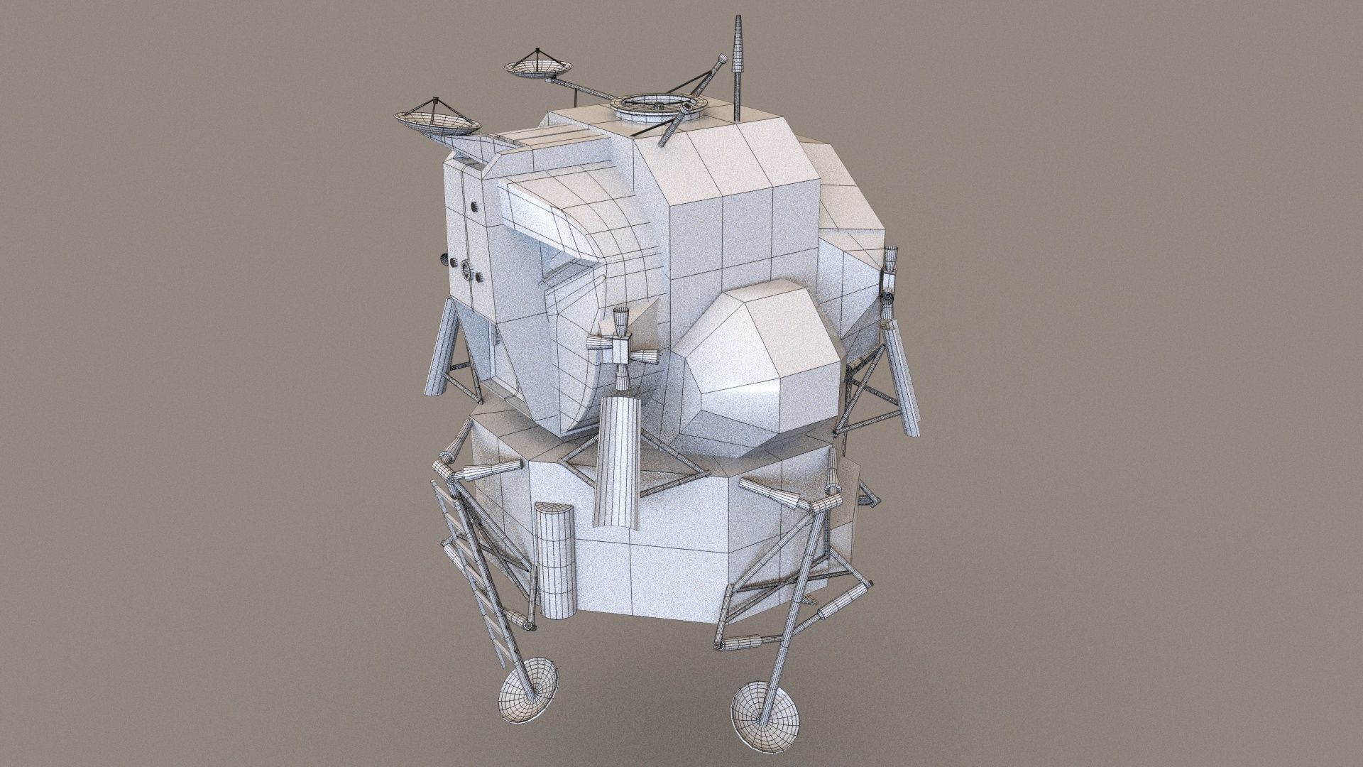 Apollo11 3D Model spacecraft 3D model | CGTrader