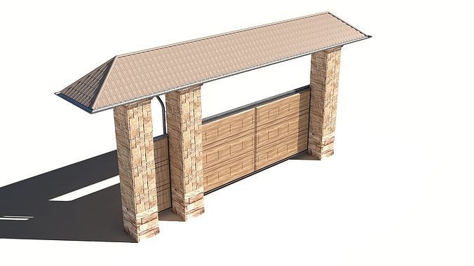 Gates 3D model | CGTrader