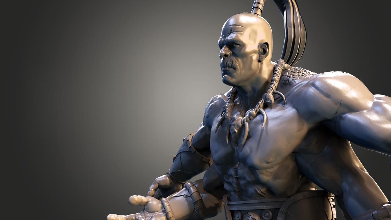 Goro is a character in the Mortal Kombat fighting 3D model 3D printable ...
