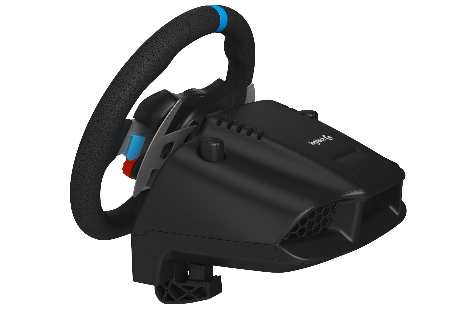 Logitech G29 Driving Force Racing Wheel Set 3D model | CGTrader