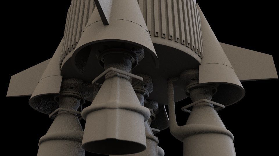 satren v 3D Model rocket 3D model | CGTrader