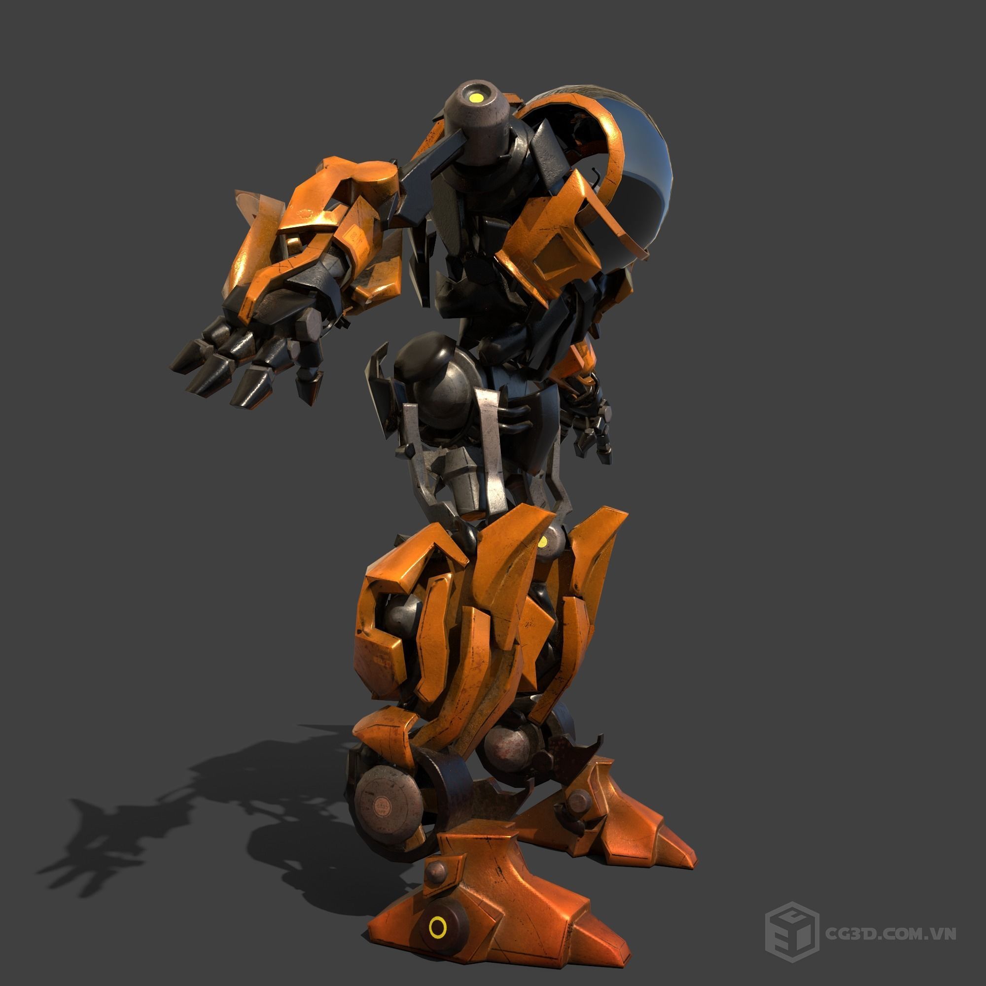 3D model RoboTran VR / AR / low-poly | CGTrader