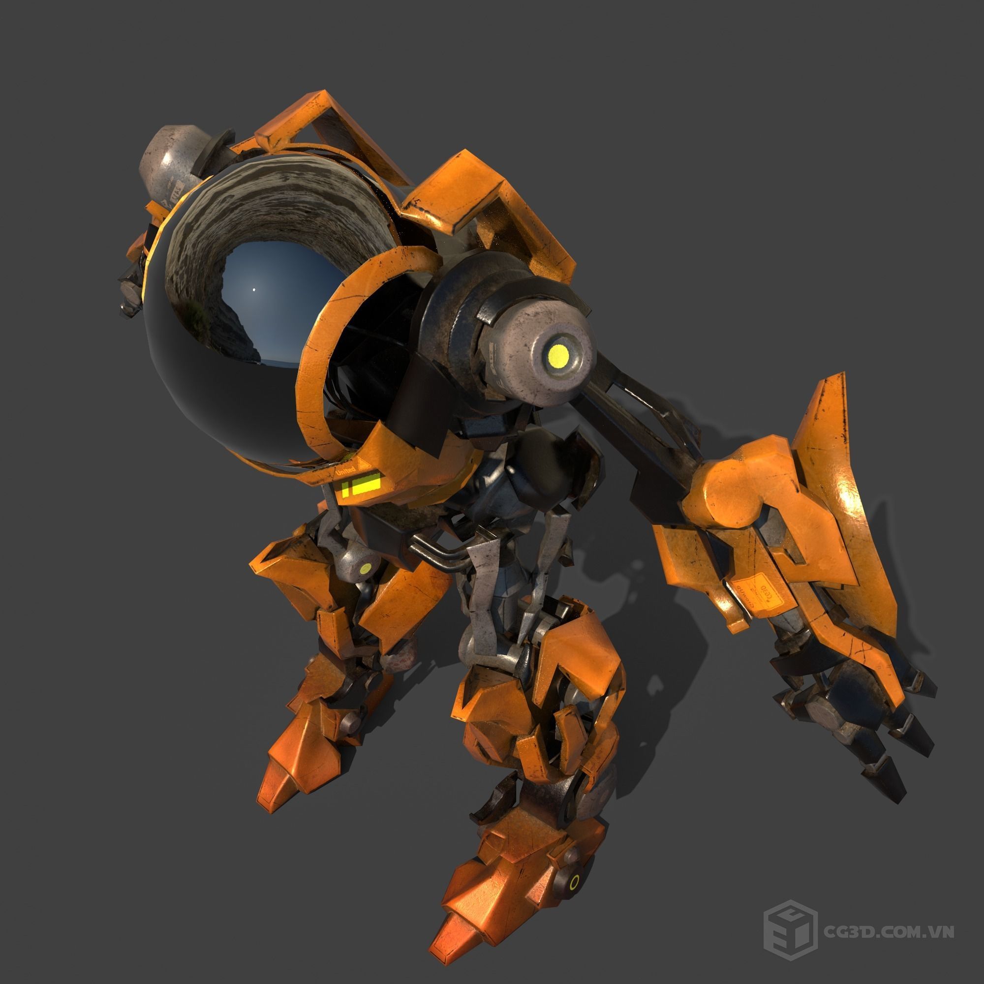 3D model RoboTran VR / AR / low-poly | CGTrader