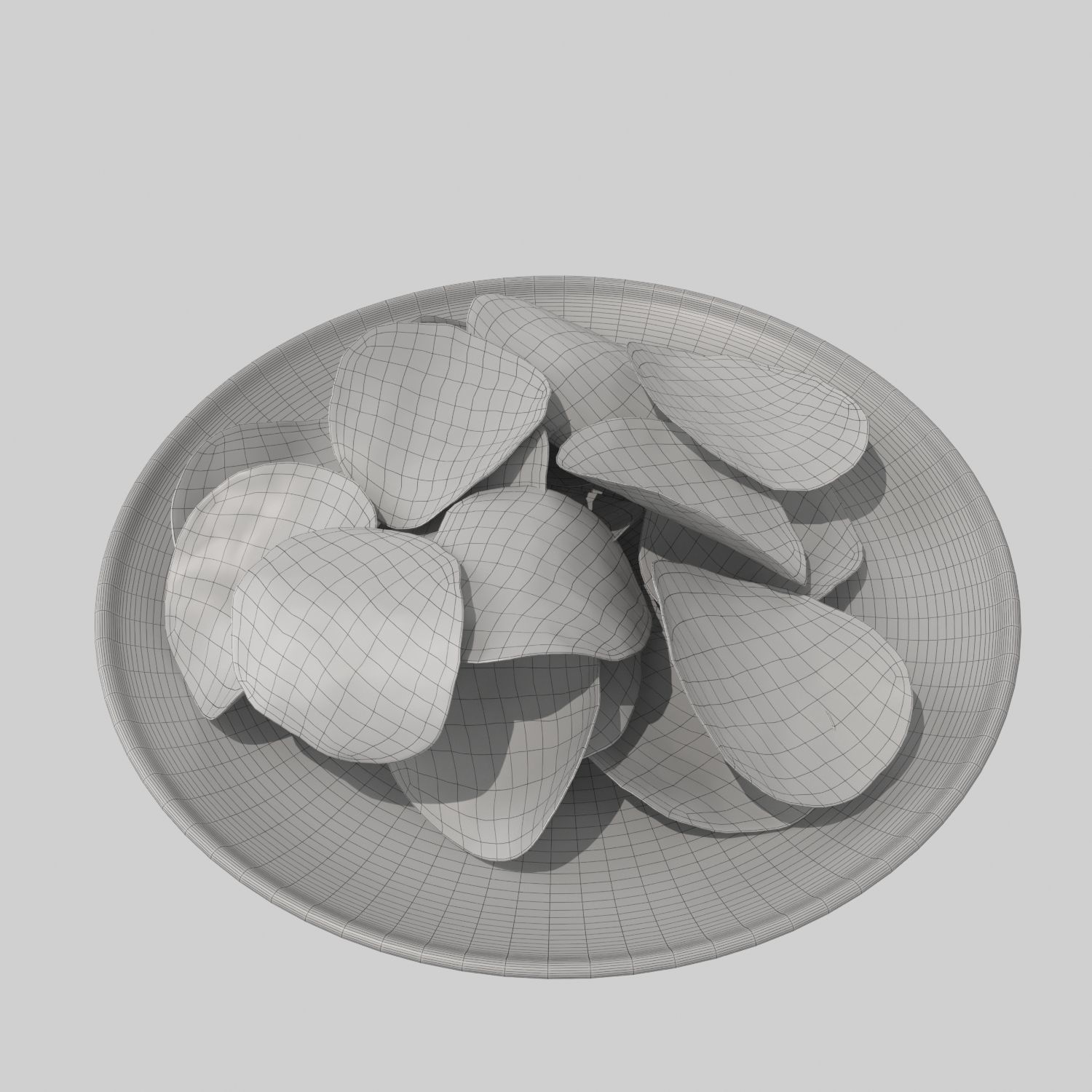 Potato Chips 3D model | CGTrader