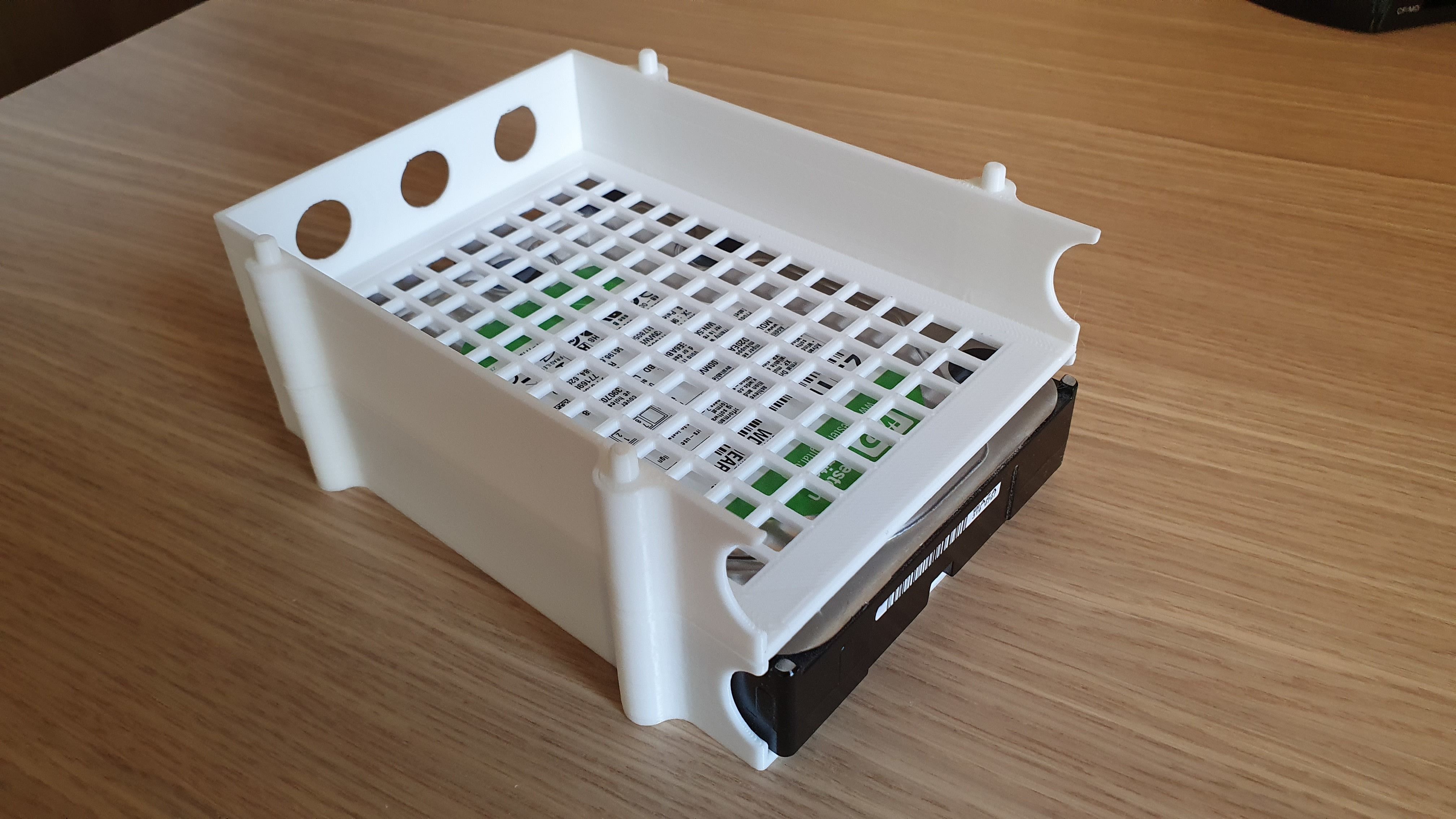 Stackable Harddisk Storage 3D model 3D printable | CGTrader
