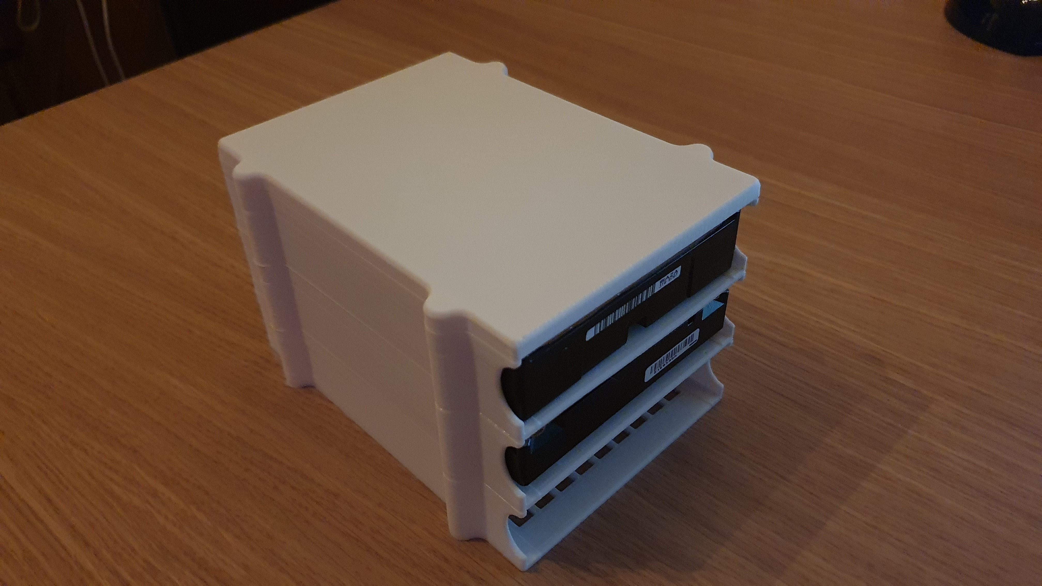 Stackable Harddisk Storage 3D model 3D printable | CGTrader