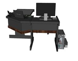 Animated Office table 3D Models | CGTrader
