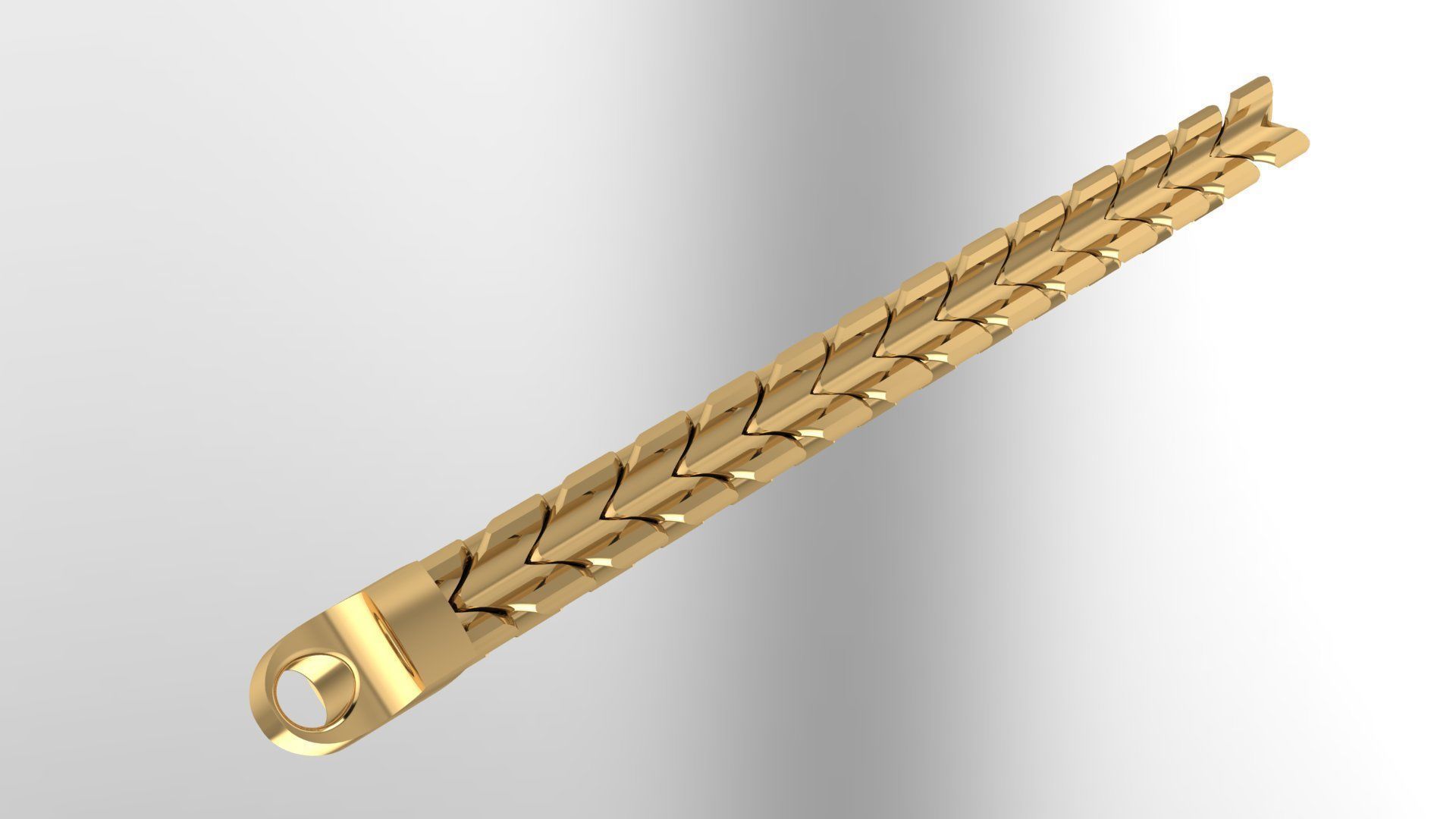 twin cuban chain Stl 3D model | CGTrader