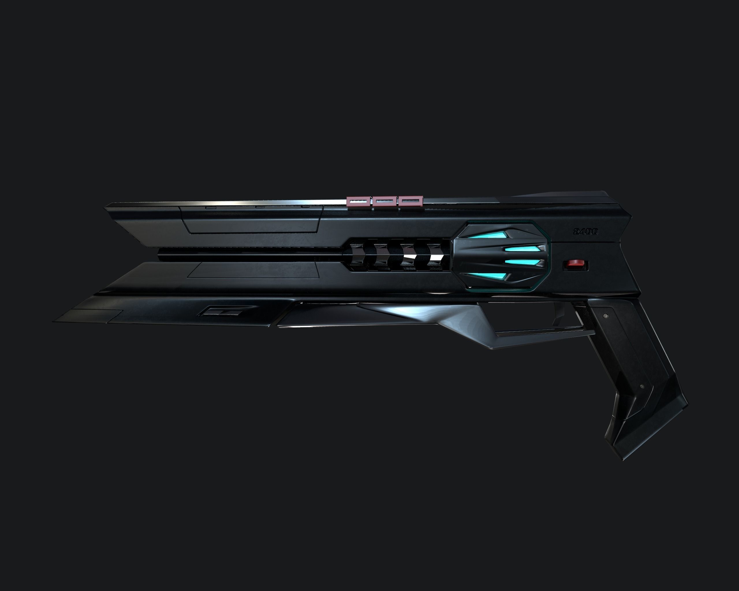 3D model sci fi weapon game ready VR / AR / low-poly | CGTrader