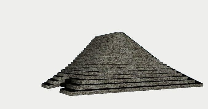 Maya Pyramid with Deadly Labyrinth 3D model | CGTrader
