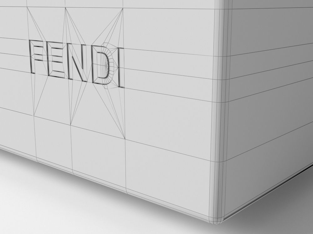 Morris Table - Fendi Casa 3D model | CGTrader