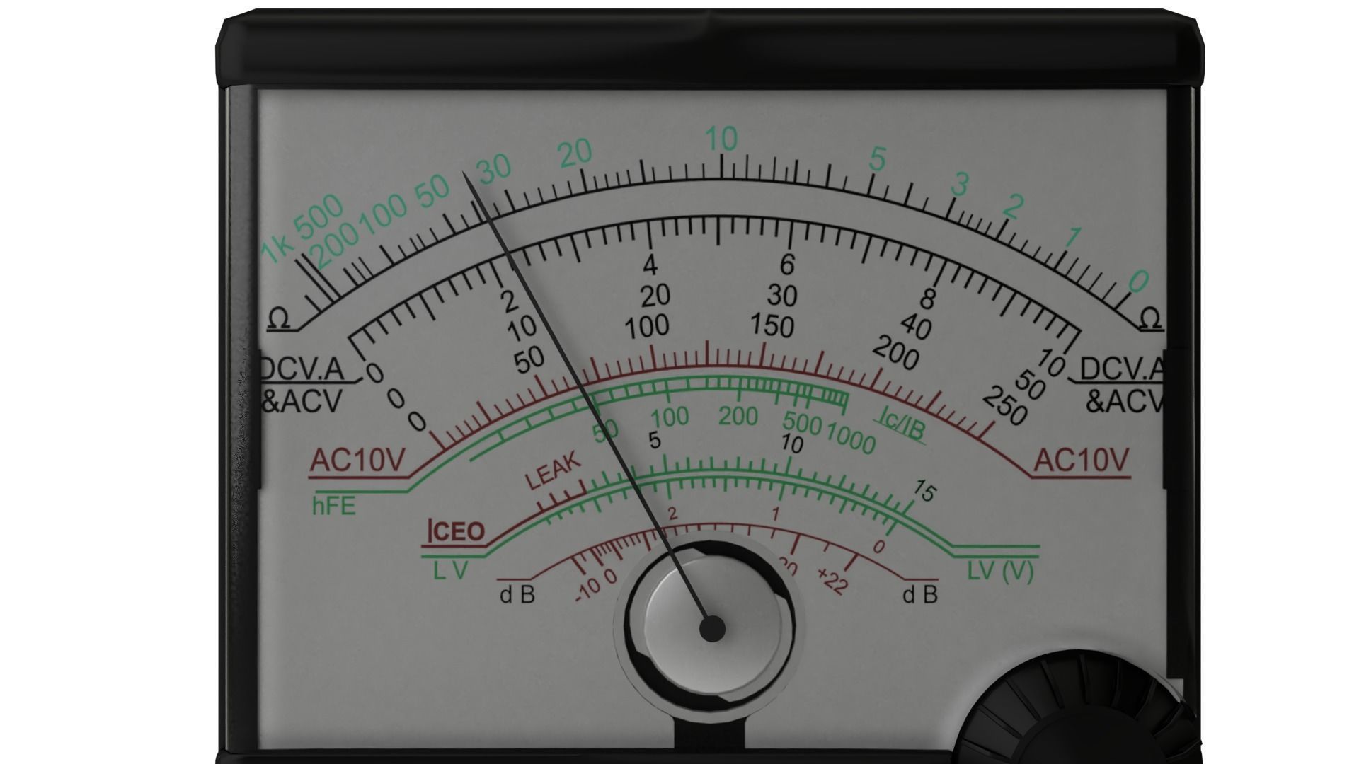 MULTITESTER YX-360TR 3D MODEL 3D model | CGTrader