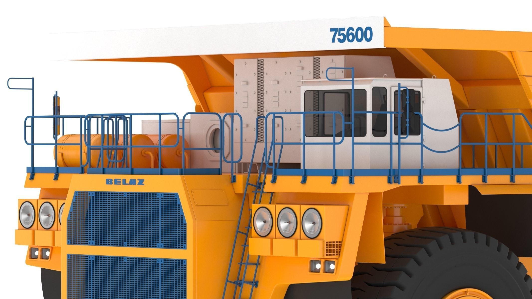 Belaz 75600 3D model | CGTrader