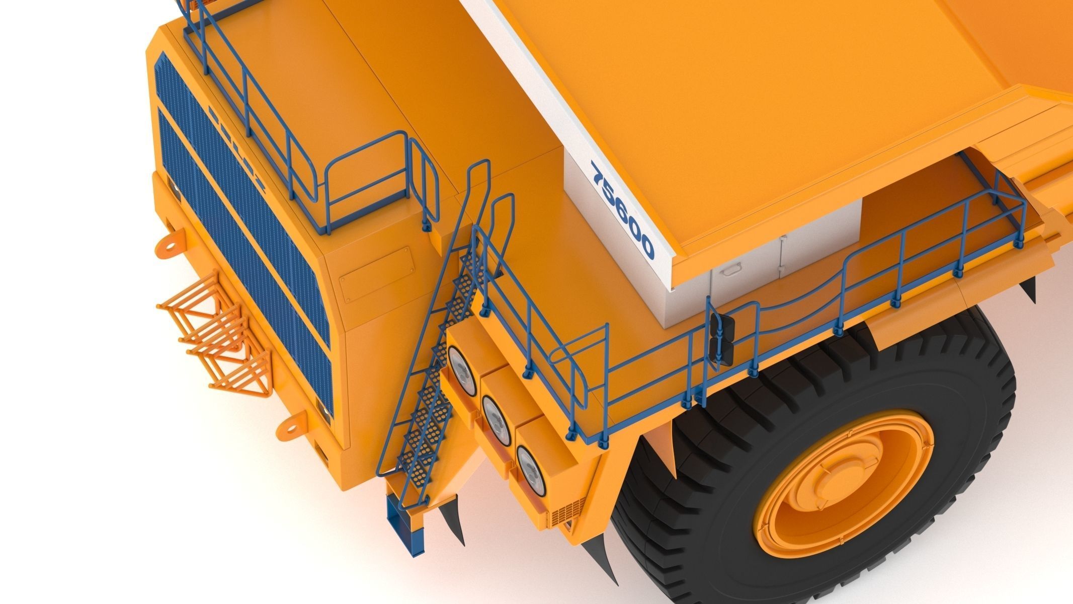 Belaz 75600 3D model | CGTrader