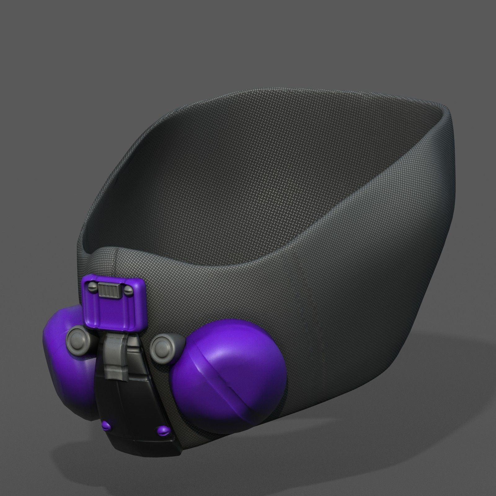 3D model Gad mask respirator scifi futuristic 3d model VR / AR / low ...