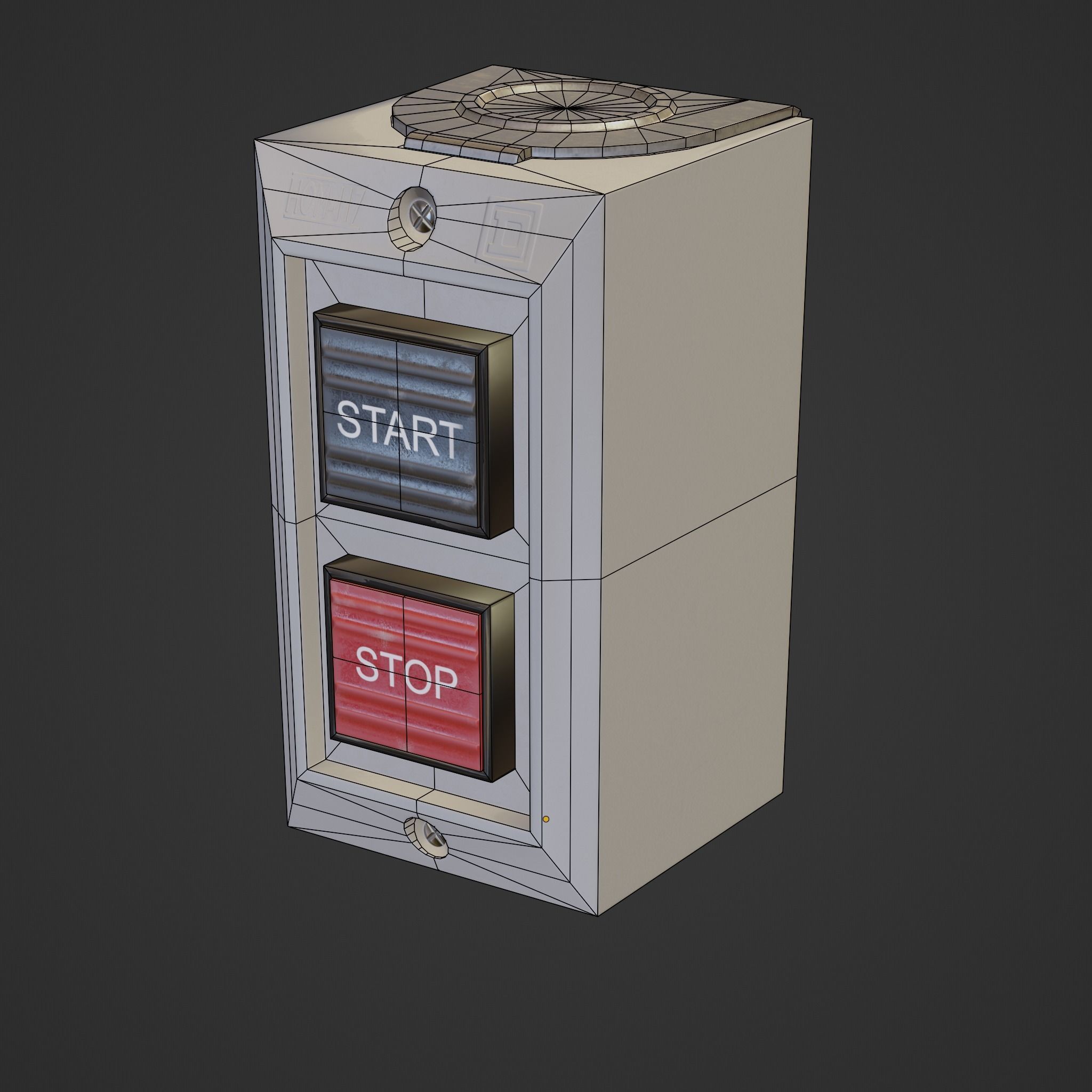 3D model Control Station Switch VR / AR / low-poly | CGTrader