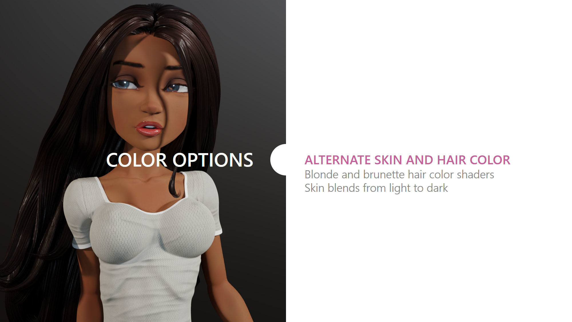 Anya Stylized Digital Actor 3D model rigged | CGTrader