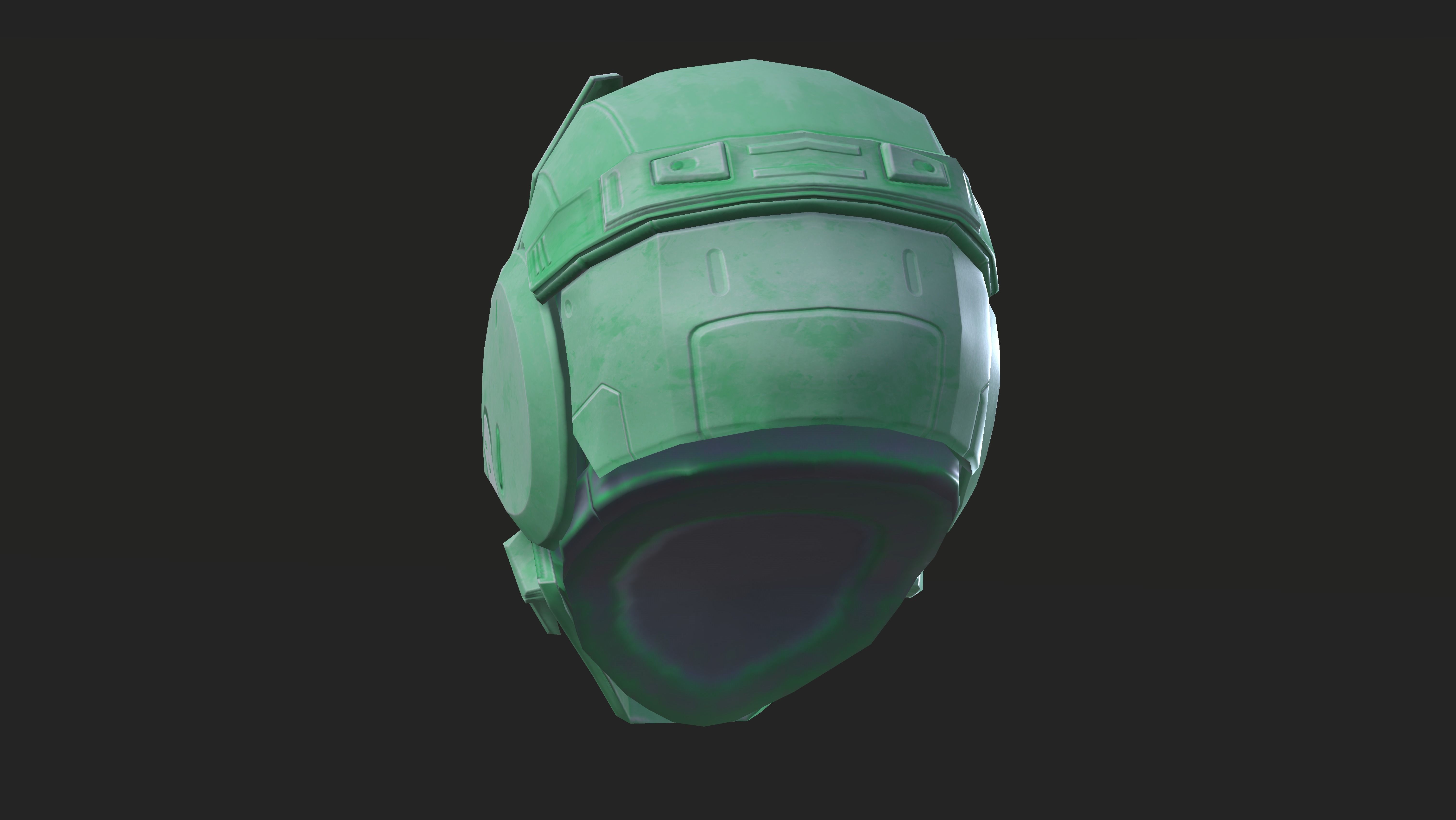 3D model Project 1 - Green Assassin VR / AR / low-poly | CGTrader