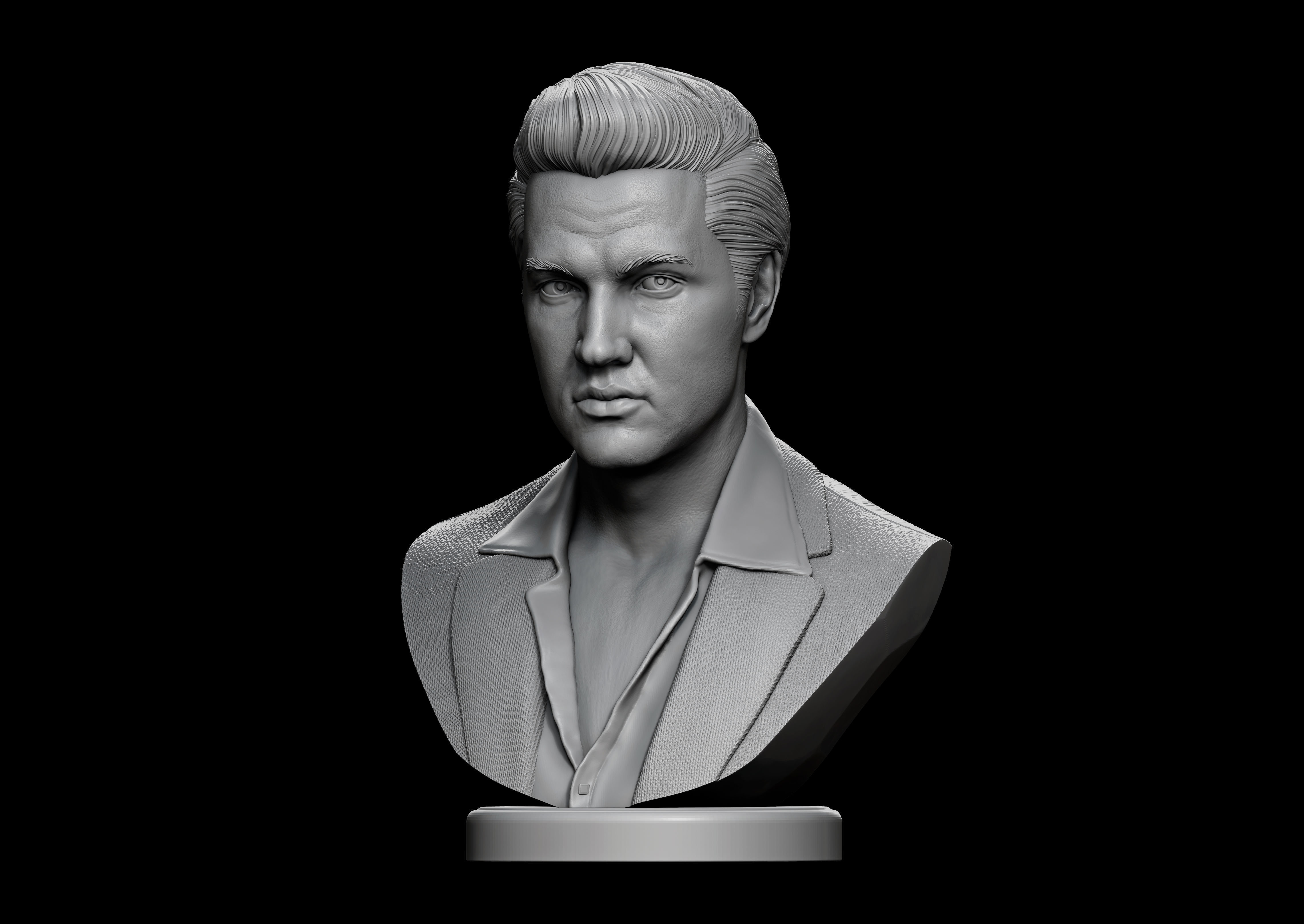 Elvis Presley 3D model 3D printable | CGTrader