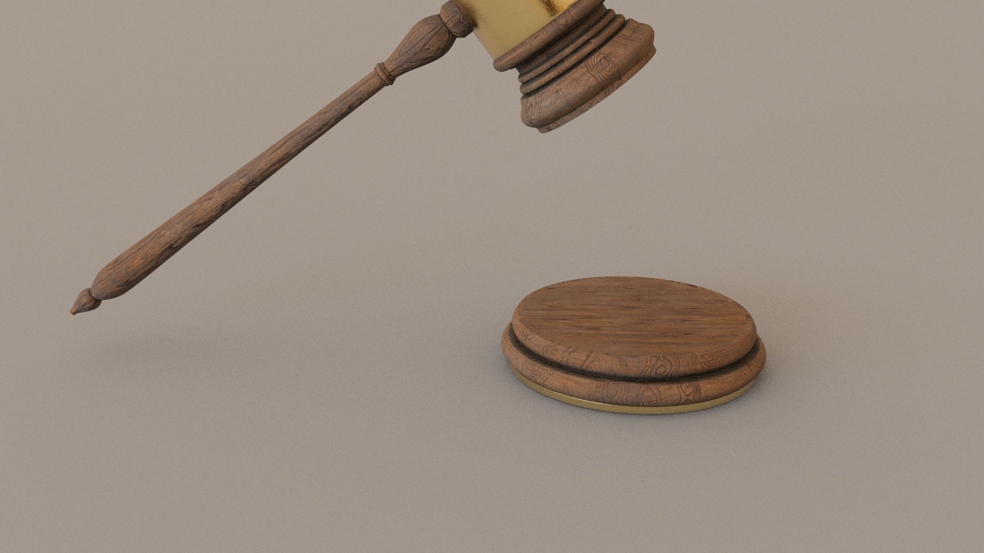 3D model Auction mallet 3D Model VR / AR / low-poly | CGTrader