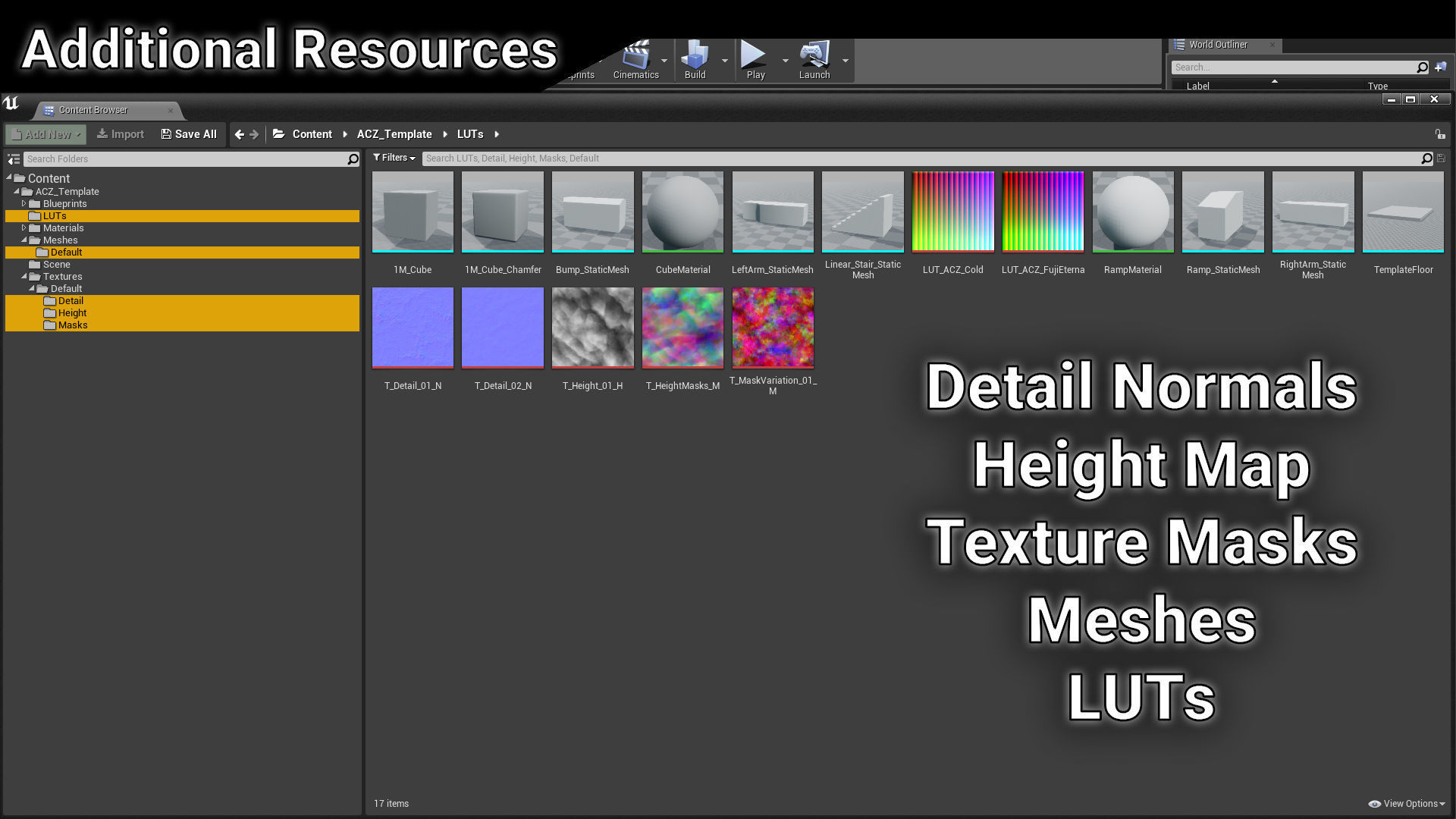 3D model Unreal Engine 4 - Useful Master Materials VR / AR / low-poly ...