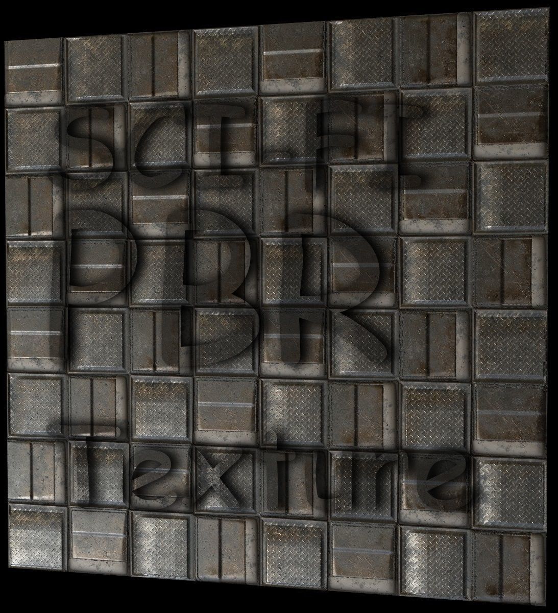 Texture Cyberpunk Floor - Seamless - sci fi VR / AR / low-poly | CGTrader