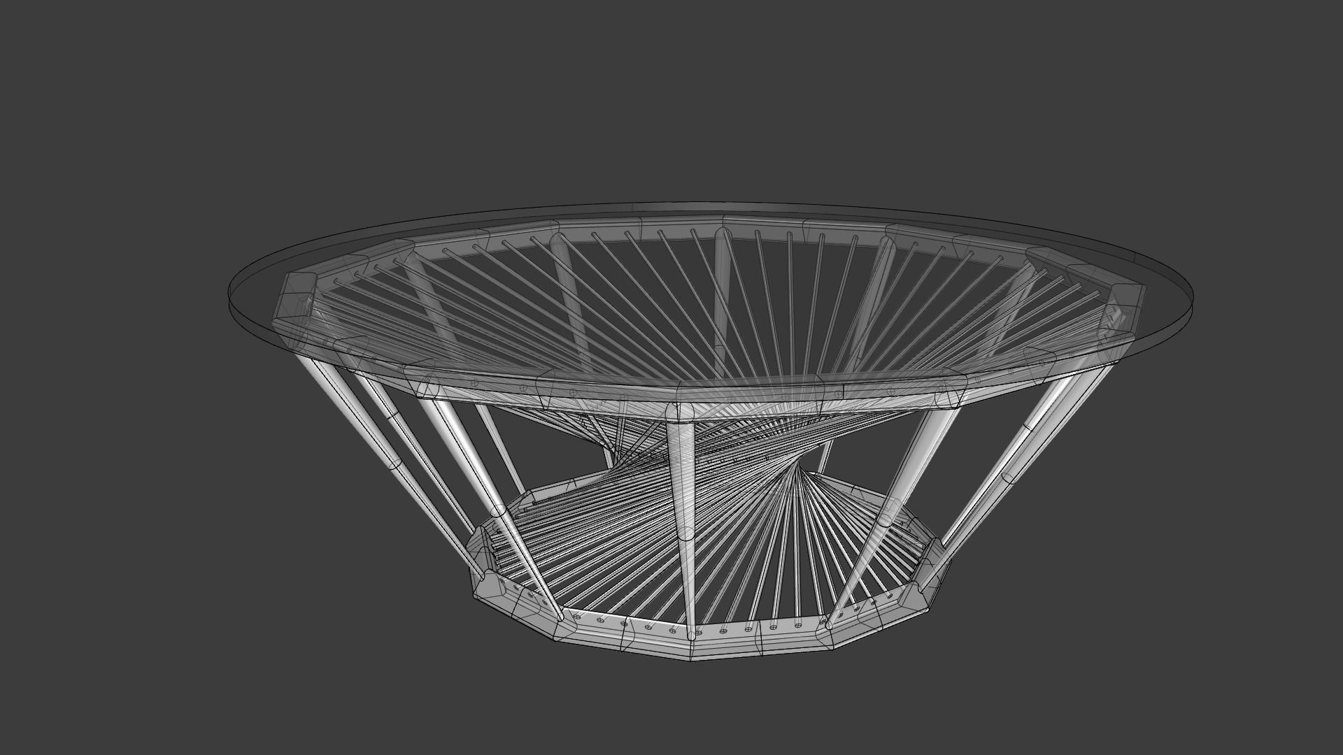 Spiral table - Rhinoceros 3D model | CGTrader