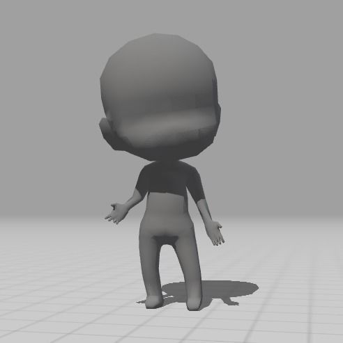 3D model Low Poly - Chibi Base Model VR / AR / low-poly | CGTrader
