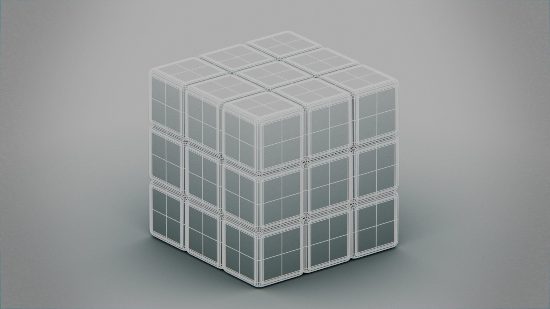 3D model Rigged Rubiks Cube VR / AR / low-poly | CGTrader