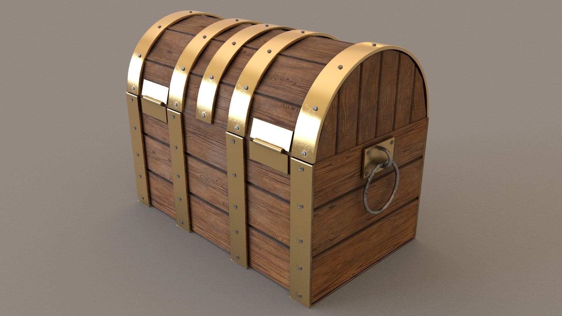 Chest 3D Model 3D model rigged | CGTrader