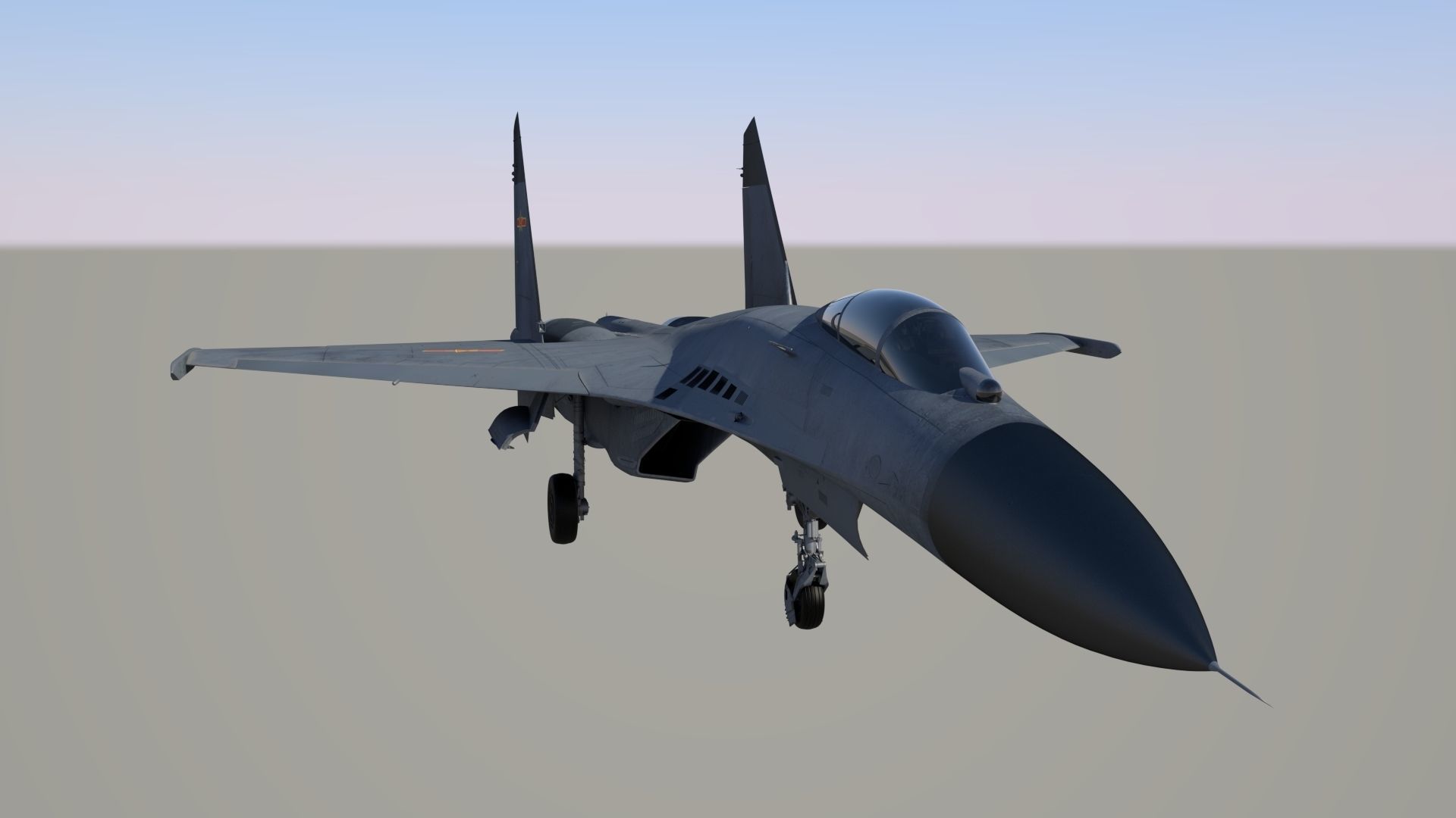 J11 Fighter Plane 3D model | CGTrader