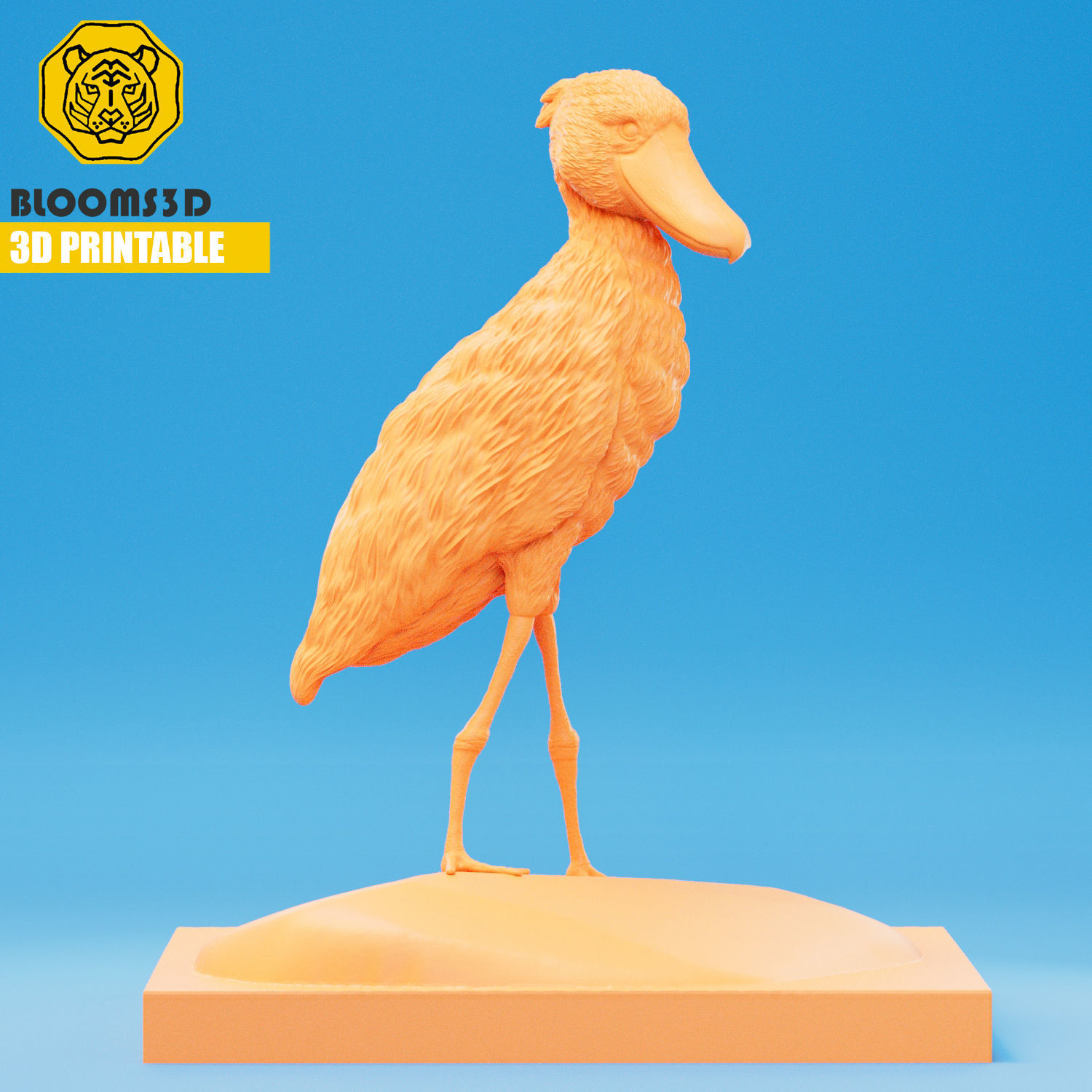 Shoebill Bird 3d Model For 3d Printing 3d Model 3d Printable Cgtrader
