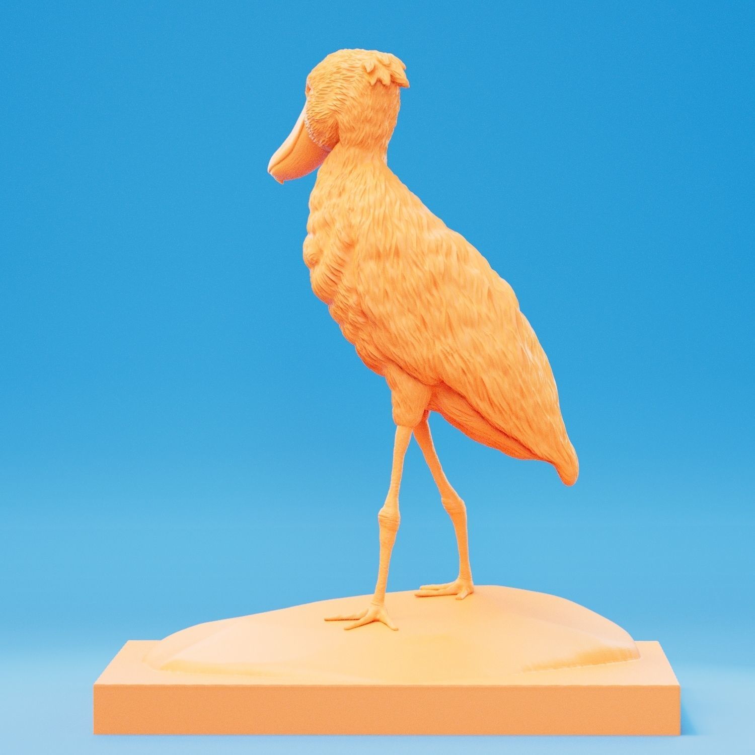 Shoebill Bird 3d Model For 3d Printing 3d Model 3d Printable Cgtrader