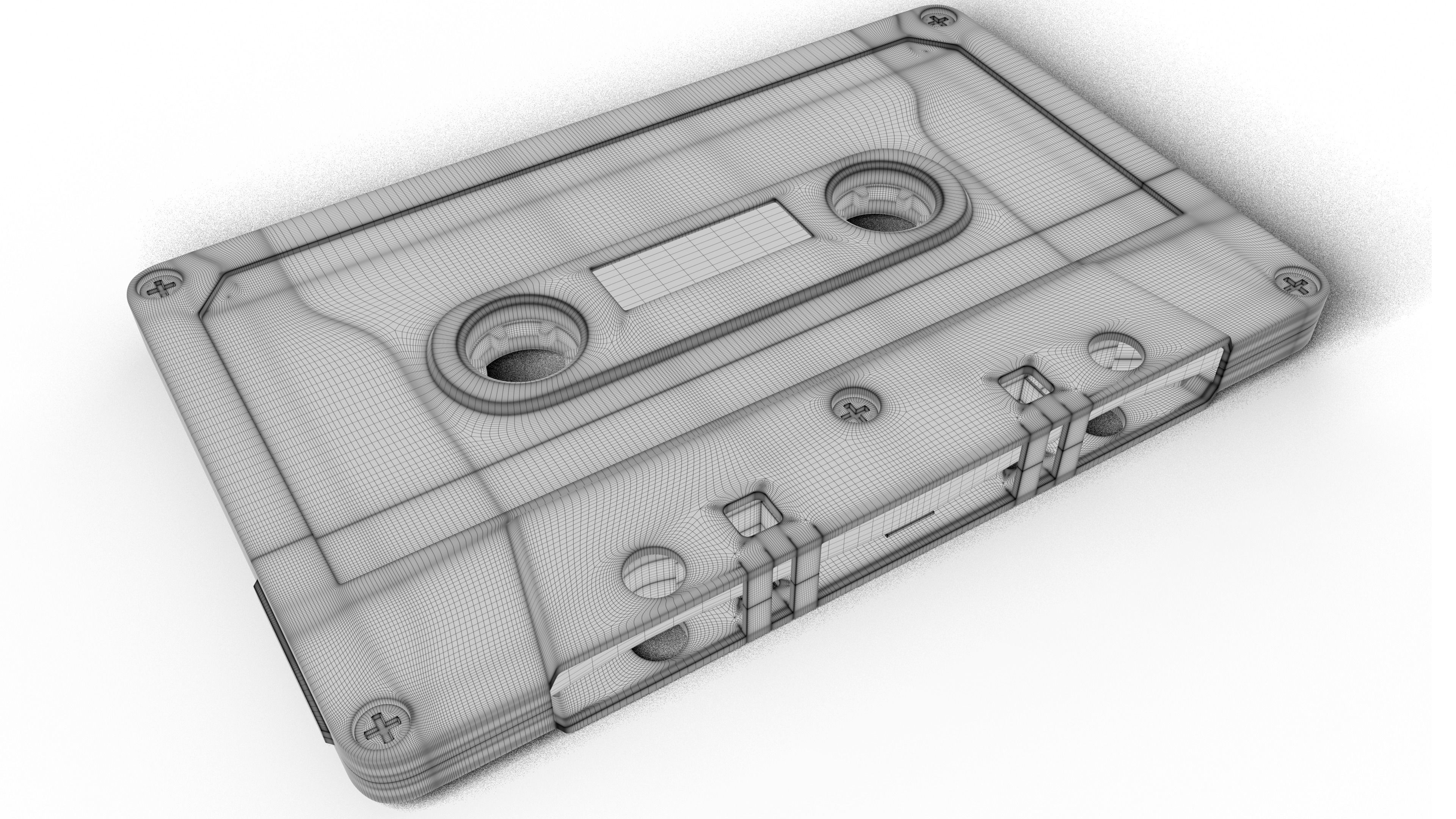 Cassette Tape 3D model | CGTrader