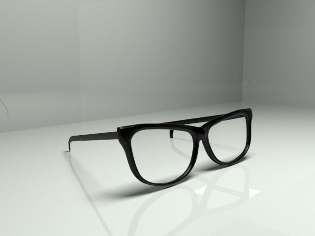 Reading Glasses 3D model | CGTrader