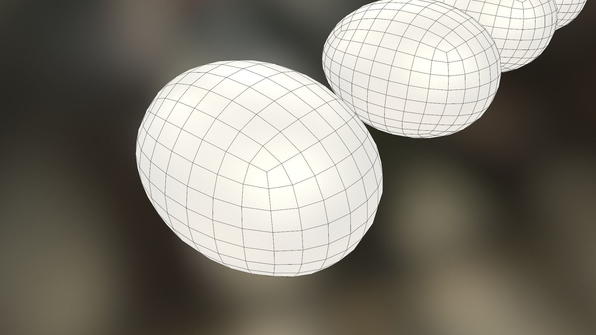 3D model 4 Sets Easter Eggs VR / AR / low-poly | CGTrader