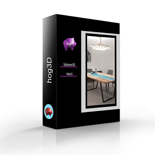 hog3D Vol5 Tables 3D model | CGTrader