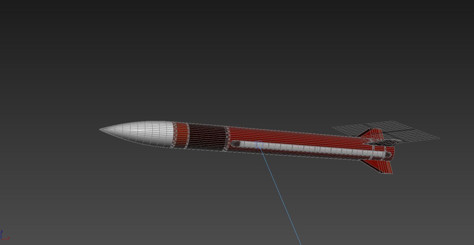 PAC-2 Missile 3D model | CGTrader