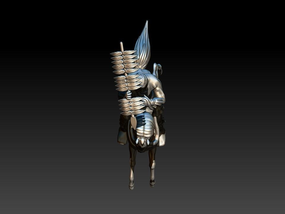 Chief Osceola FSU Mascot 3D model 3D printable | CGTrader