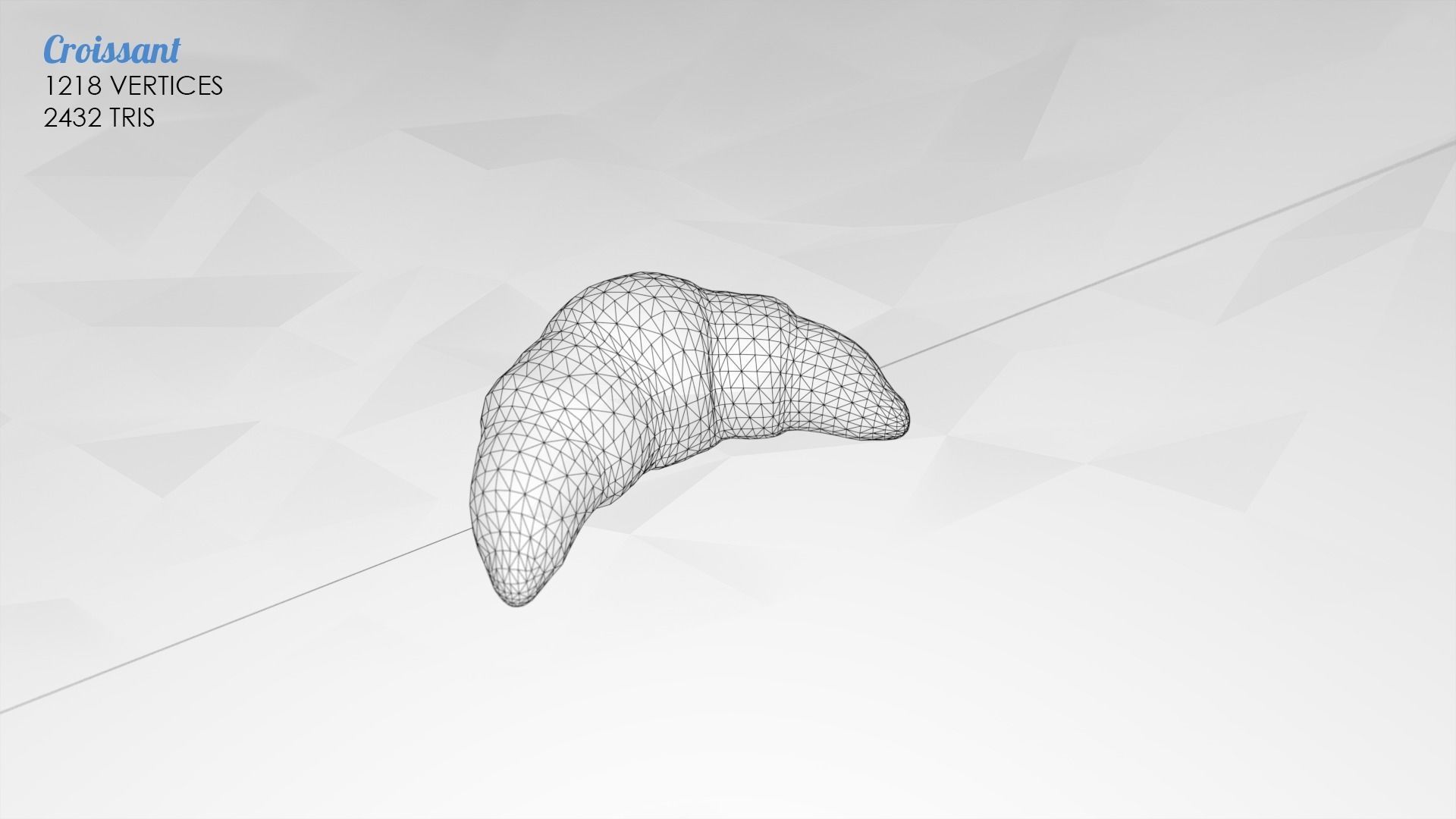 3D model Cartoon Pastries VR / AR / low-poly | CGTrader