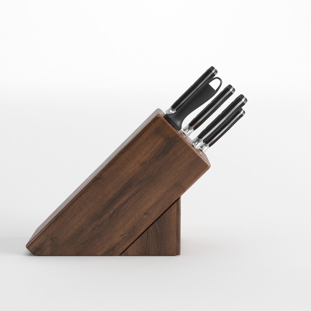 3D model WMF Knife Block VR / AR / low-poly | CGTrader