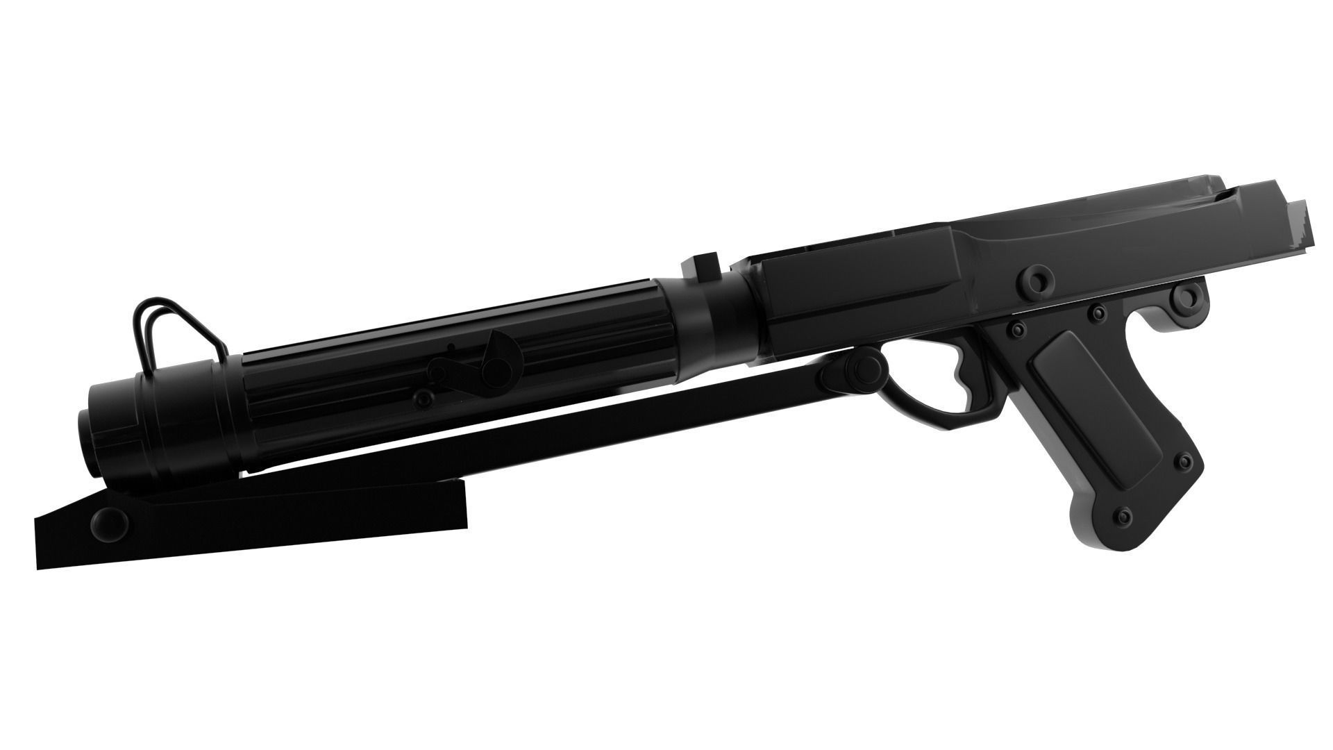 3D model Blaster Starwars Clone Troop 3D print VR / AR / low-poly ...