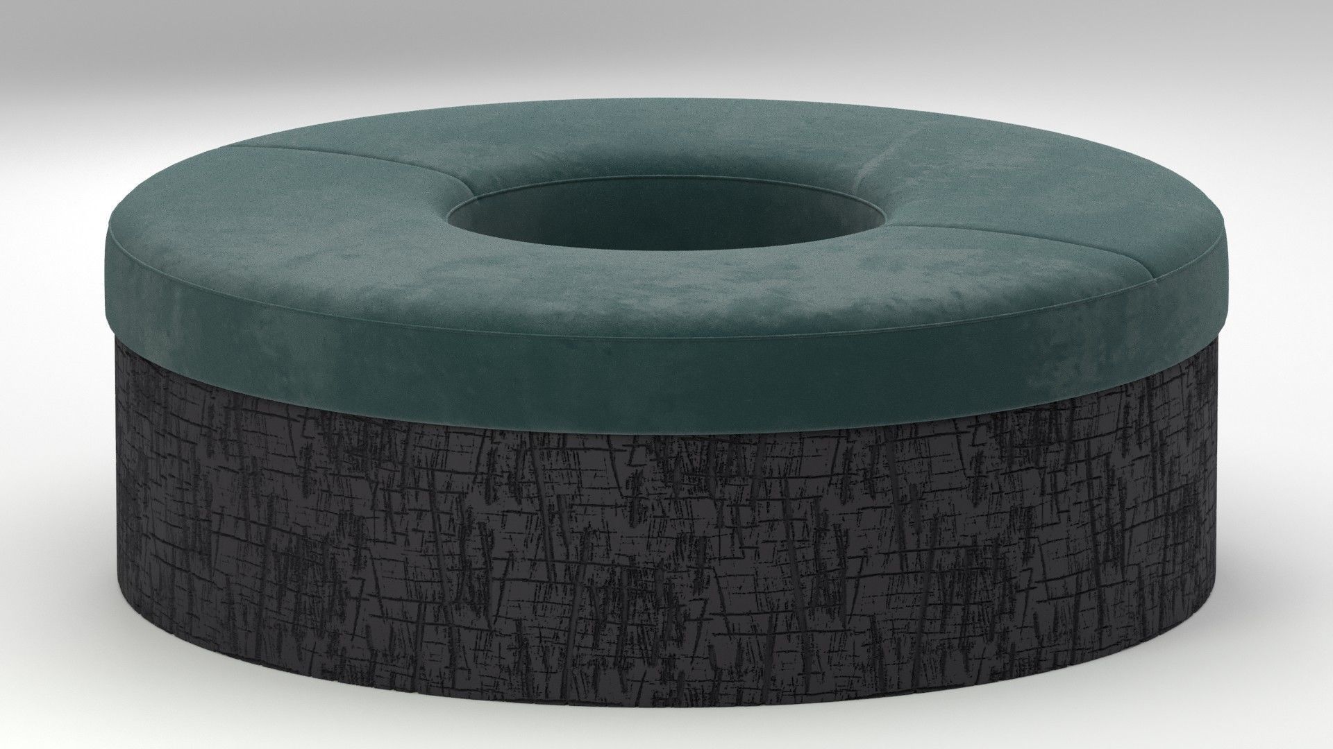 Donut Bench 3D model | CGTrader