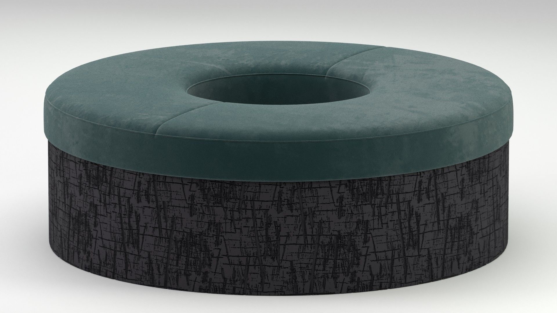 Donut Bench 3D model | CGTrader