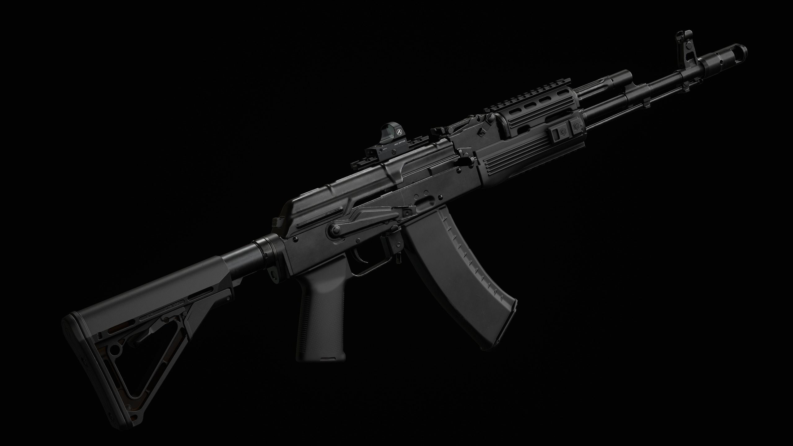 3D model AK 74 Tactical VR / AR / low-poly | CGTrader