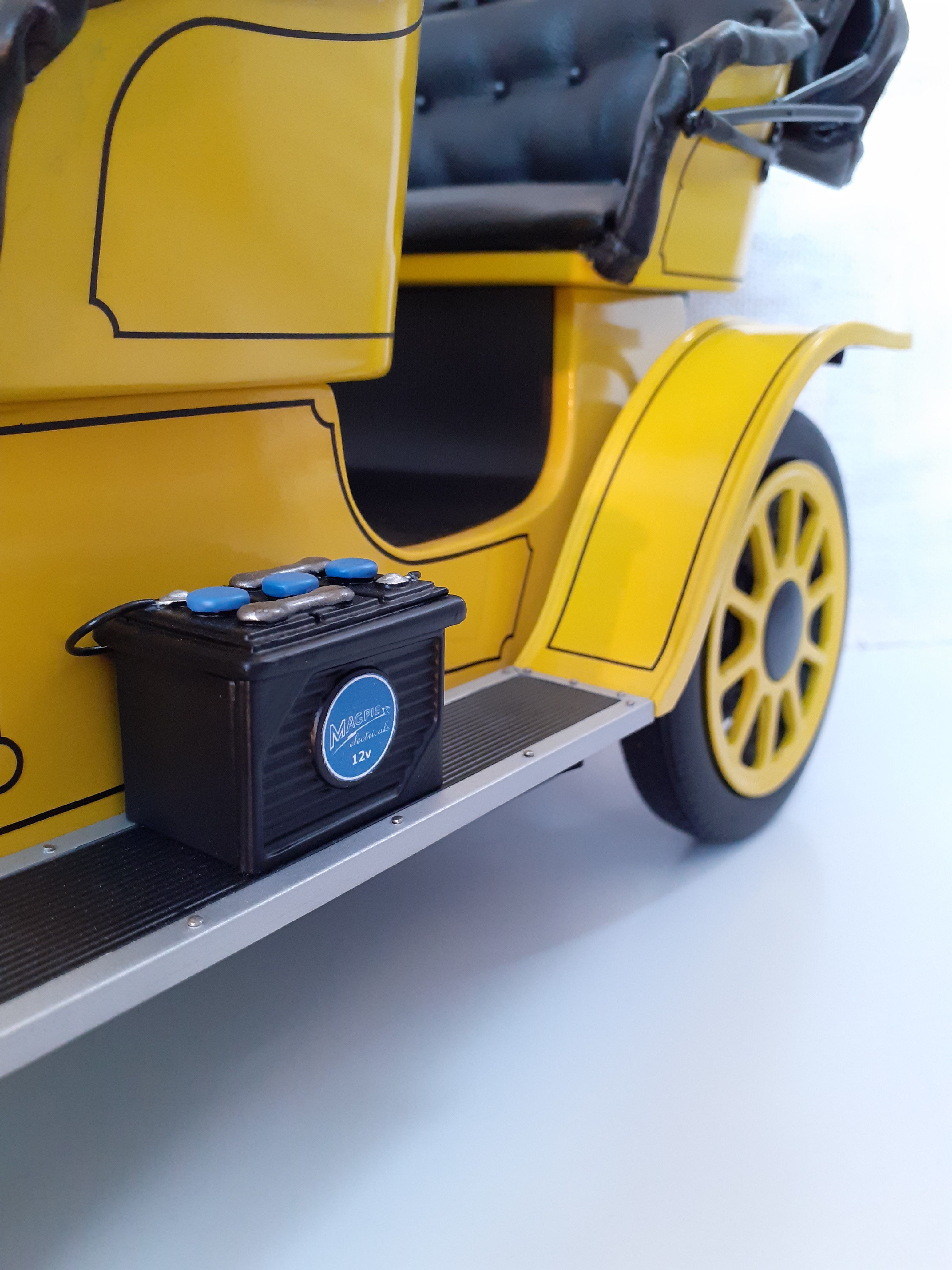 Doctor Who Bessie Car 3D Print STL Model Kit 3D model 3D printable ...