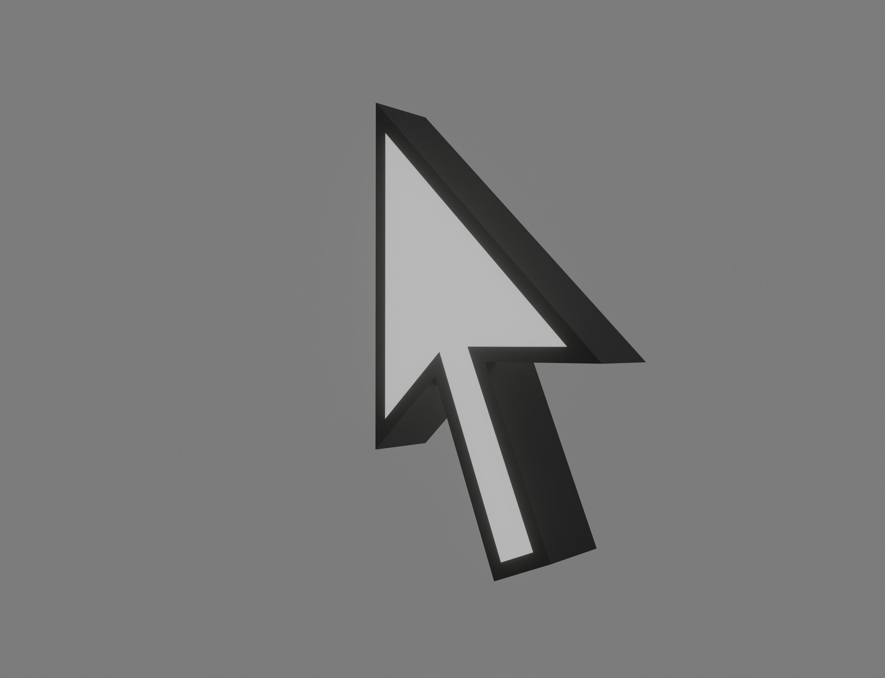 3D model Cursor Icon VR / AR / low-poly | CGTrader